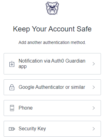 How do I enroll in Guardian app from auth0 (2FA)?